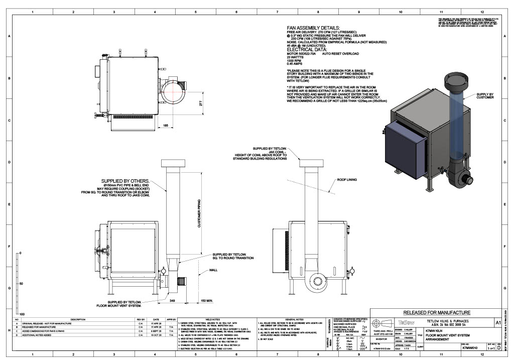 K7MWFL Large Kiln // Tetlow Kilns & Furnaces